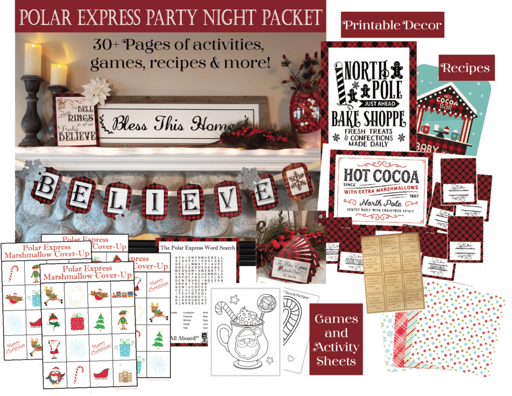 PLP Polar Express Theme Night - The Grandkid Connection